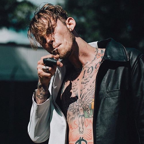 Mgk Black Flag Wallpaper