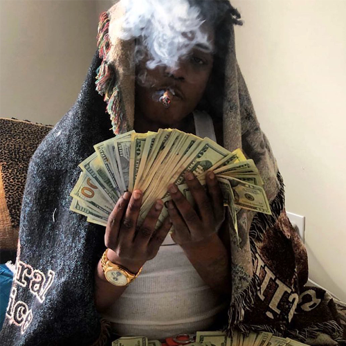 Rappers Holding Money